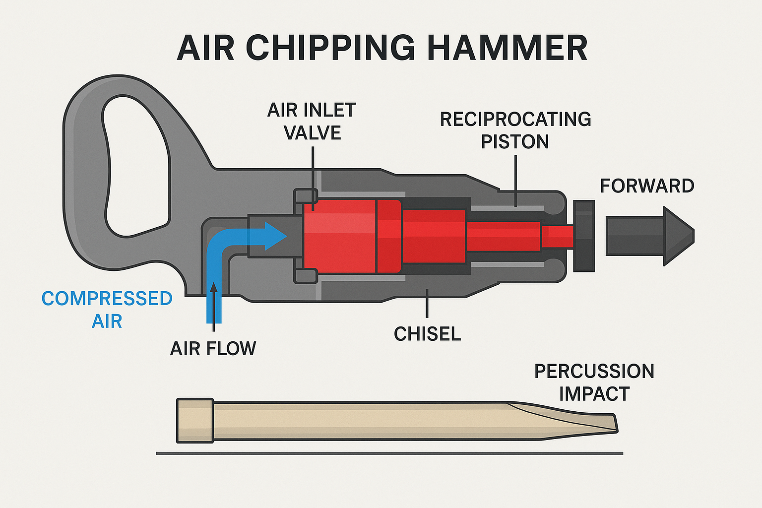 Air Chipping Hammer - China Pneumatic Corporation (Taiwan) - ISO ...